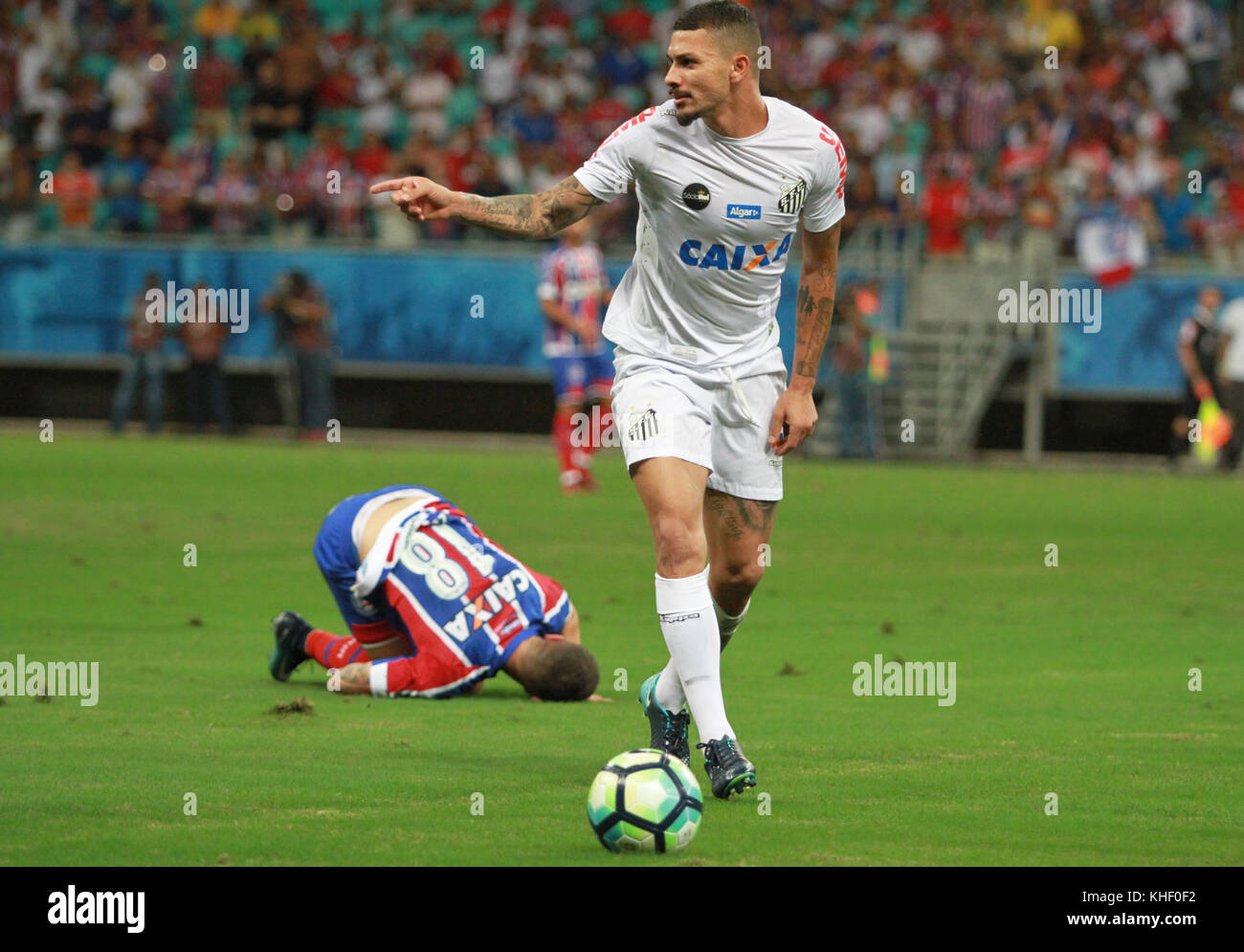Salvador, Brazil. 16th Nov, 2017. Alison Santos in a game during Bahia ...