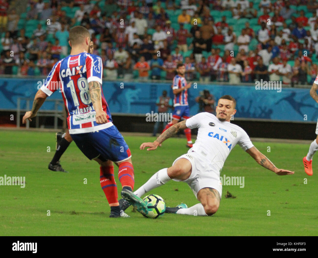 Salvador, Brazil. 16th Nov, 2017. Alison do Santos and Ze Rafael do ...