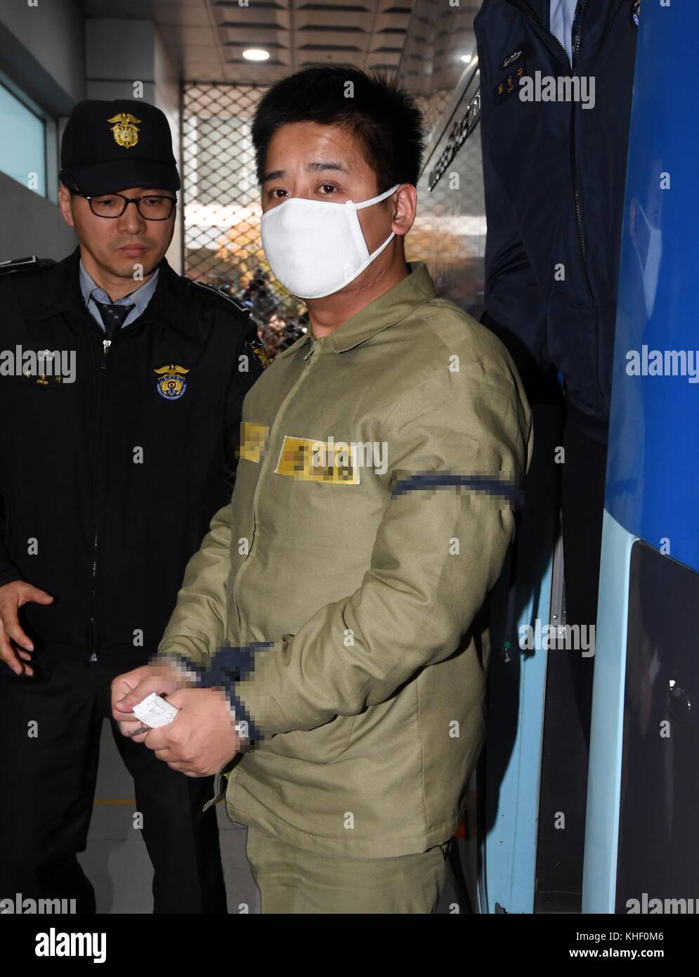 17th Nov, 2017. Man indicted for killing daughter's friend stands trial Lee Young-hak, a 35-year ...