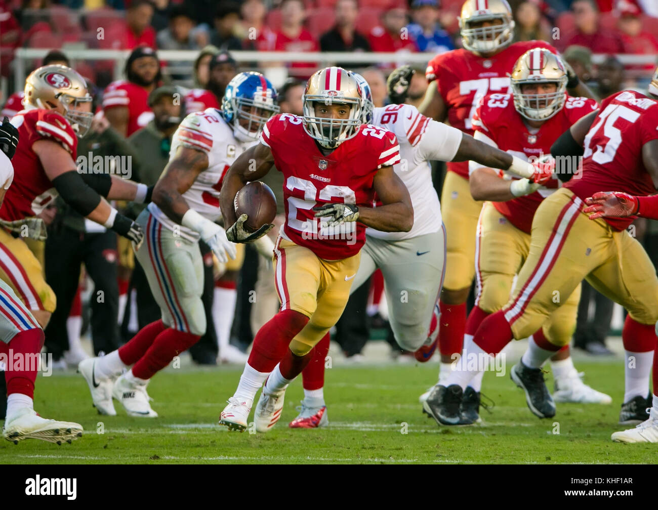 Matt breida 49ers hi-res stock photography and images - Alamy