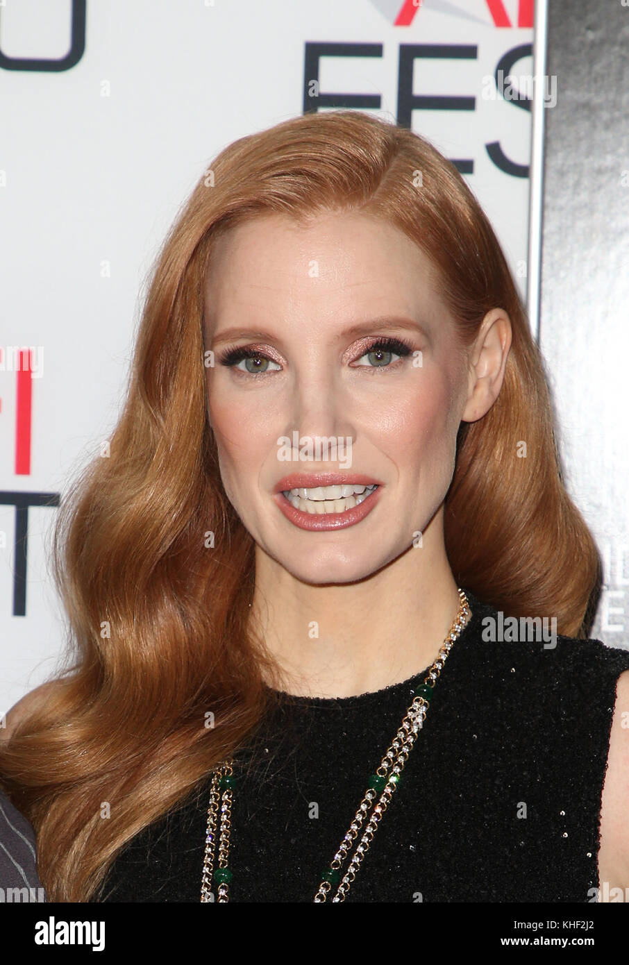 Hollywood, Ca. 16th Nov, 2017. Jessica Chastain, at AFI FEST 2017 ...
