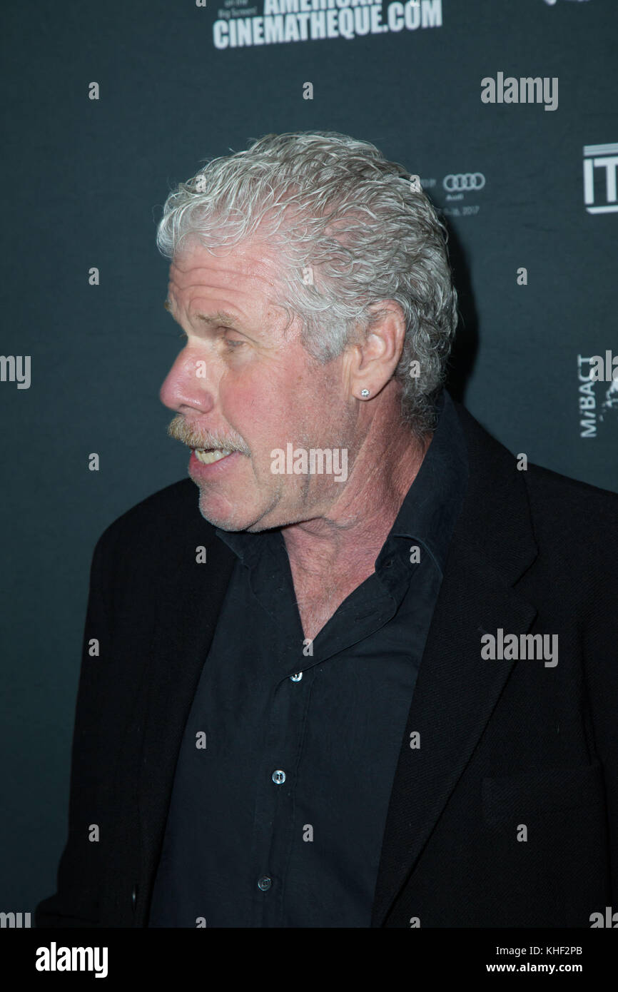 Hollywood, USA. 16th Nov, 2017. Ron Perlman attends the Cinema Italian ...