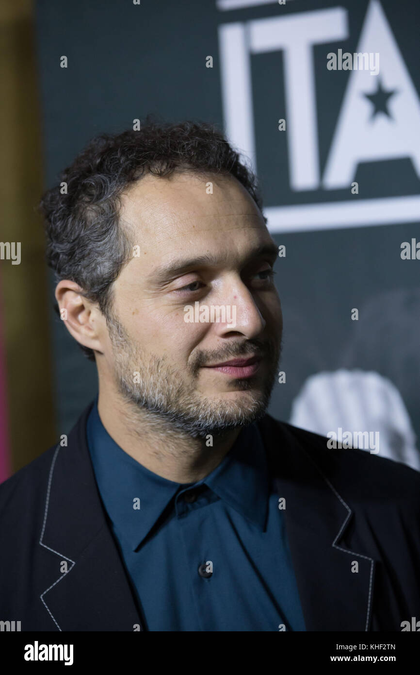 Hollywood, USA. 16th Nov, 2017. Claudio Santamaria attends the Cinema ...