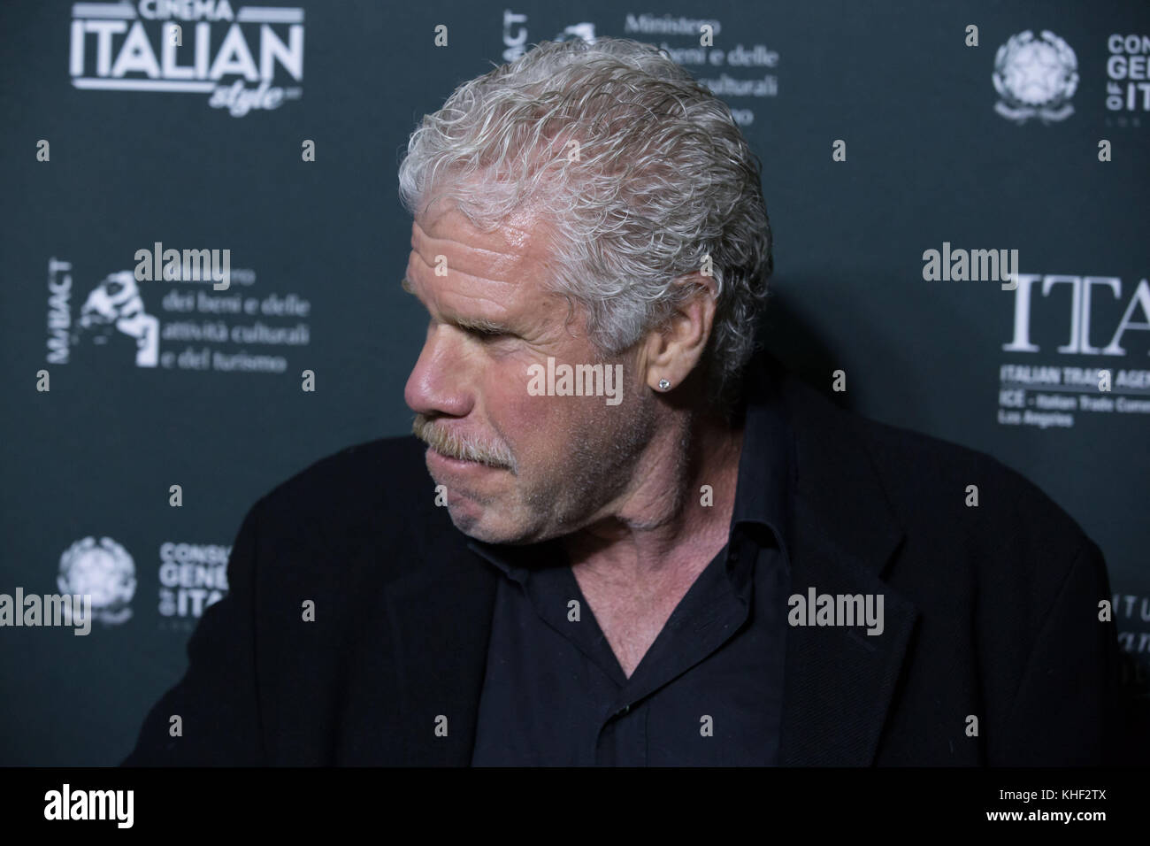 Hollywood, USA. 16th Nov, 2017. Ron Perlman attends the Cinema Italian ...