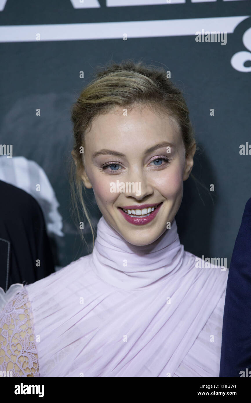 Hollywood, USA. 16th Nov, 2017. Sarah Gadon attends the Cinema Italian ...