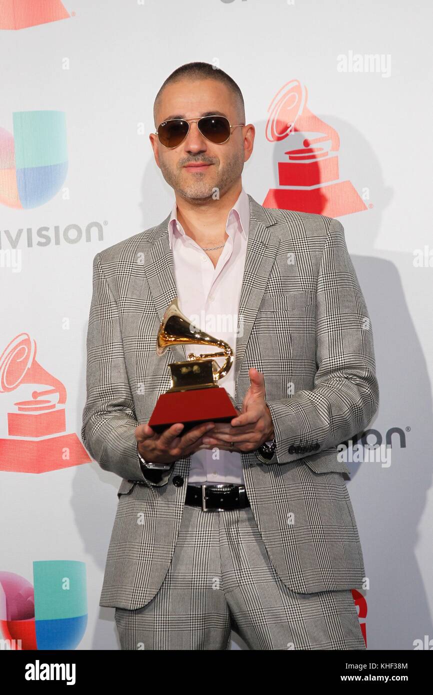 Las Vegas, NV, USA. 16th Nov, 2017. Rafael Arcaute (songwriter for ...