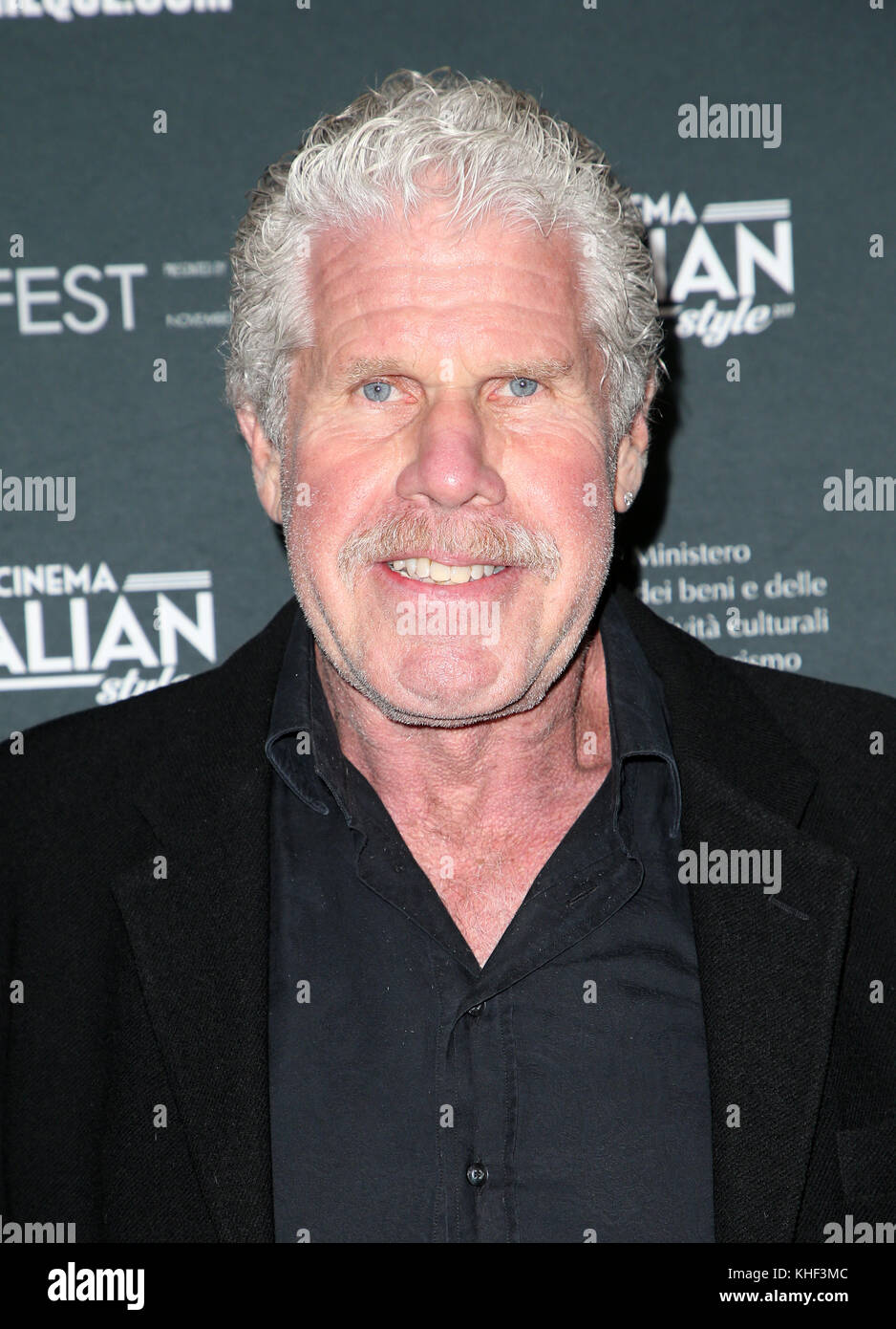 HOLLYWOOD, CA - NOVEMBER 16: Ron Perlman, at Cinema Italian Style '17 ...