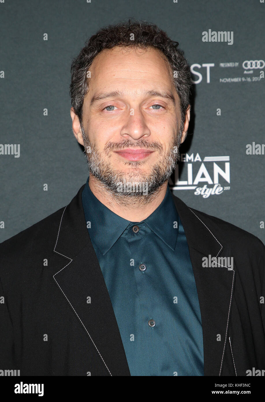 HOLLYWOOD, CA - NOVEMBER 16: Claudio Santamaria, at Cinema Italian ...