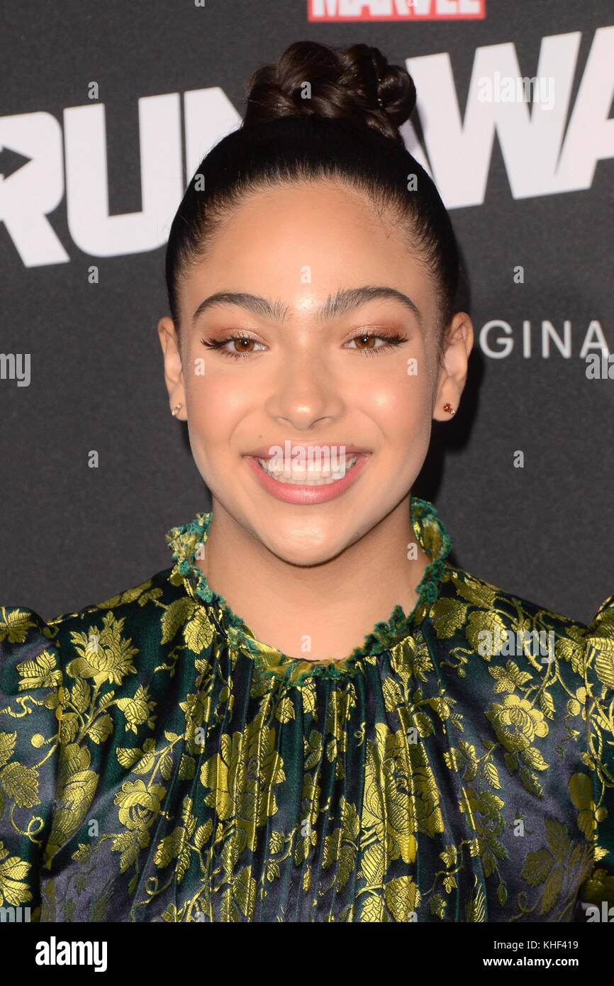 Marvels runaways series premiere hi-res stock photography and images ...