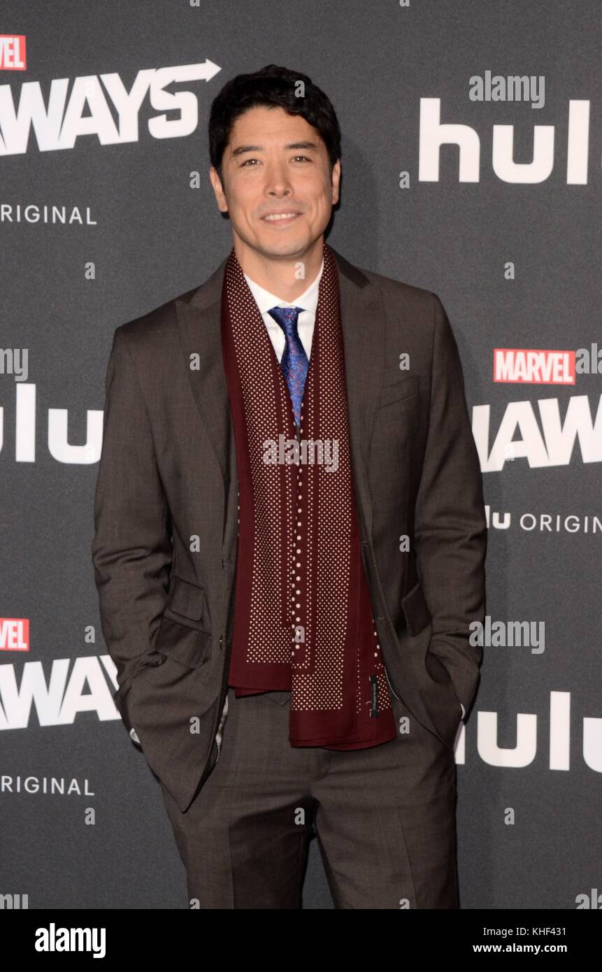 Los Angeles, CA, USA. 16th Nov, 2017. James Yaegashi at arrivals for ...