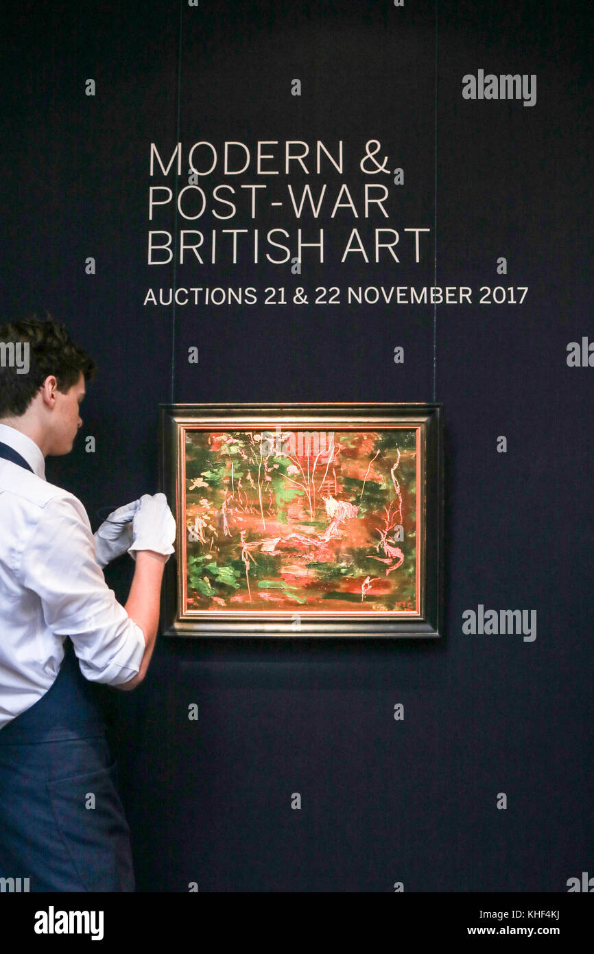 London UK. 17th November 2017. The Final painting by Sir Winston ...