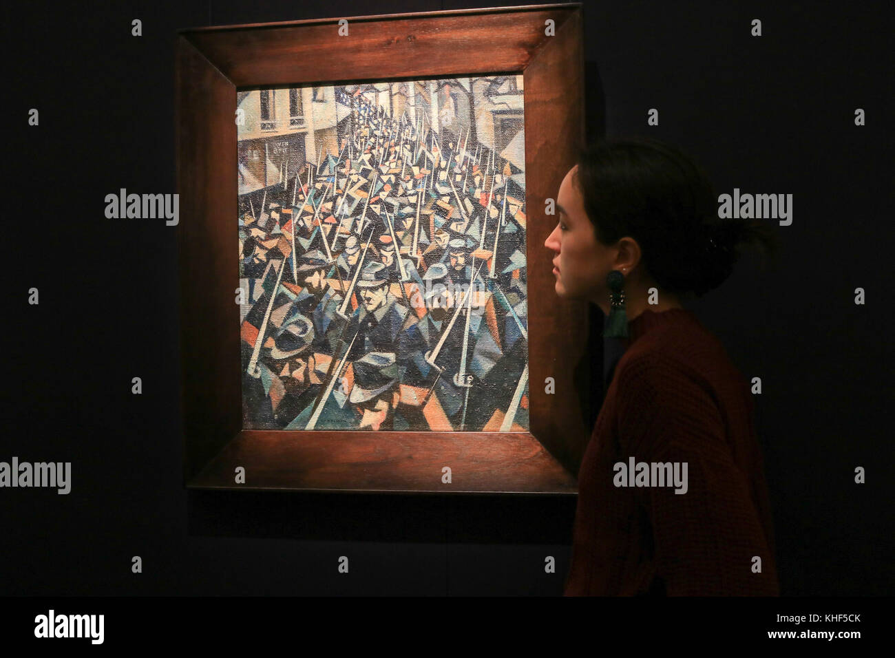 Artist c r w nevinson hi-res stock photography and images - Alamy