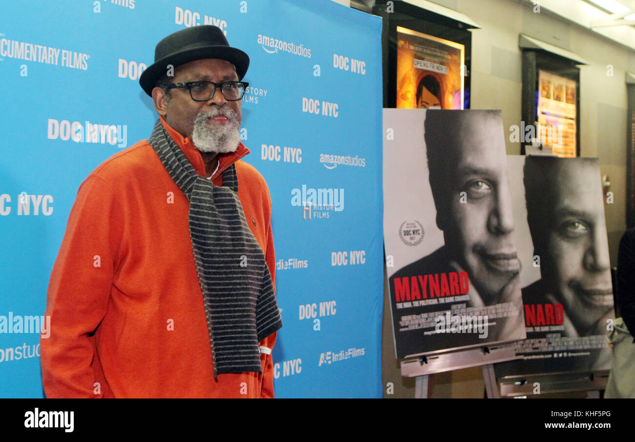 New York, NY, USA. 16th Nov, 2017. Director Sam Pollard attends the ...