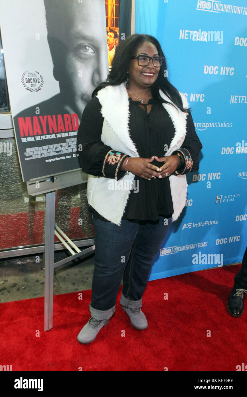 New York, NY, USA. 16th Nov, 2017. Producer Wendy Eley Jackson attends the World Premiere of ...