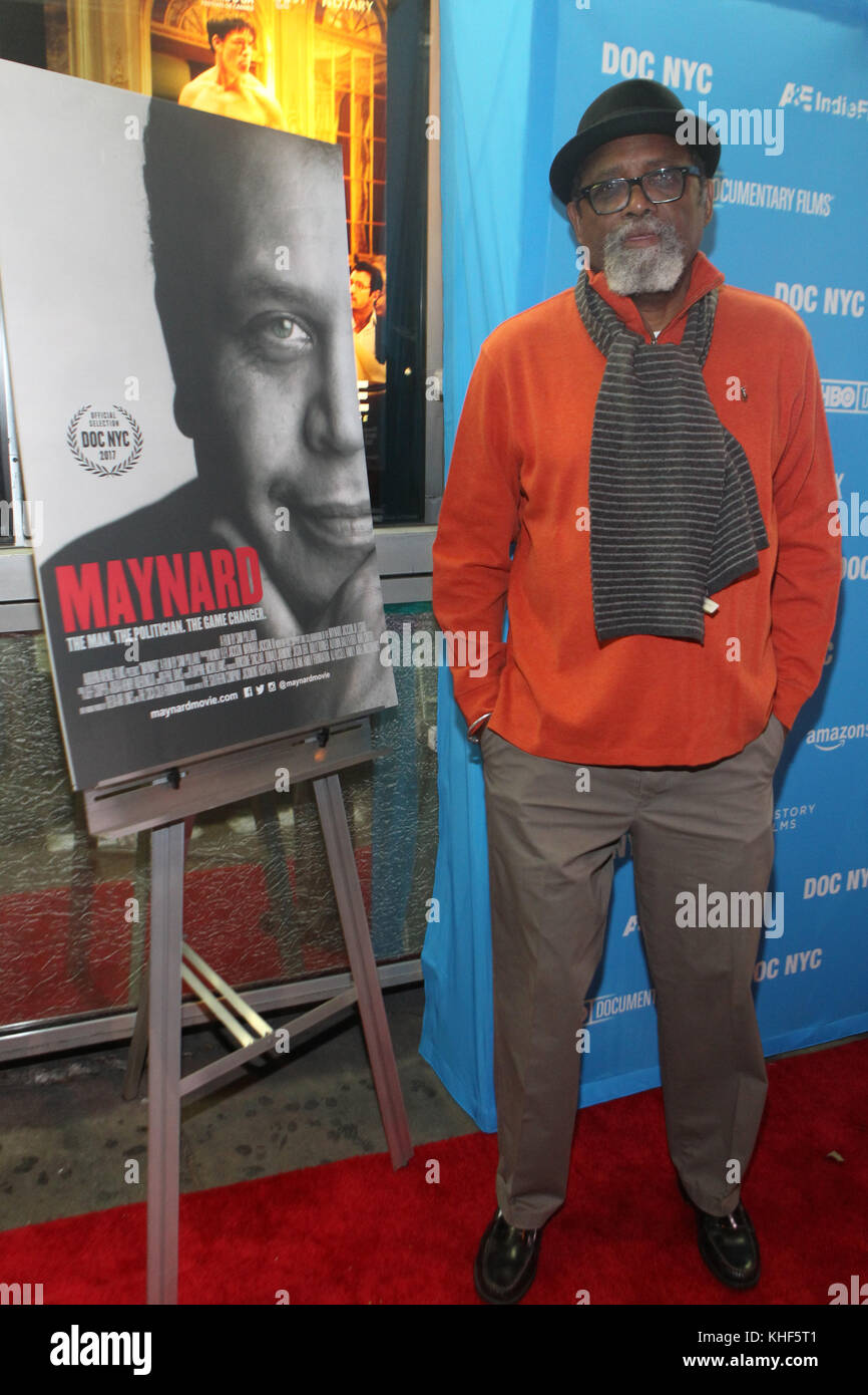 New York, NY, USA. 16th Nov, 2017. Director Sam Pollard attends the ...