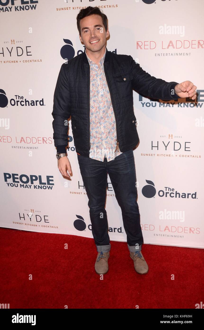 Los Angeles, CA, USA. 13th Nov, 2017. Ian Harding at arrivals for ...