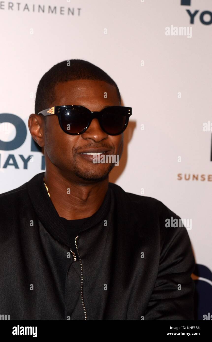 Los Angeles, CA, USA. 13th Nov, 2017. Usher Raymond IV at arrivals for ...