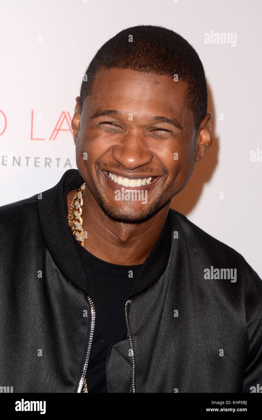 Los Angeles, CA, USA. 13th Nov, 2017. Usher Raymond IV at arrivals for ...