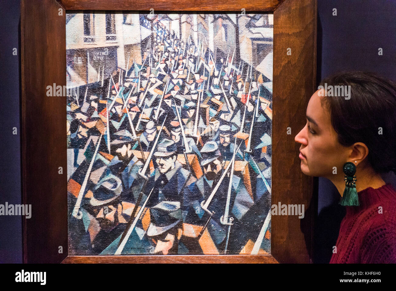 C r w nevinson hi-res stock photography and images - Alamy