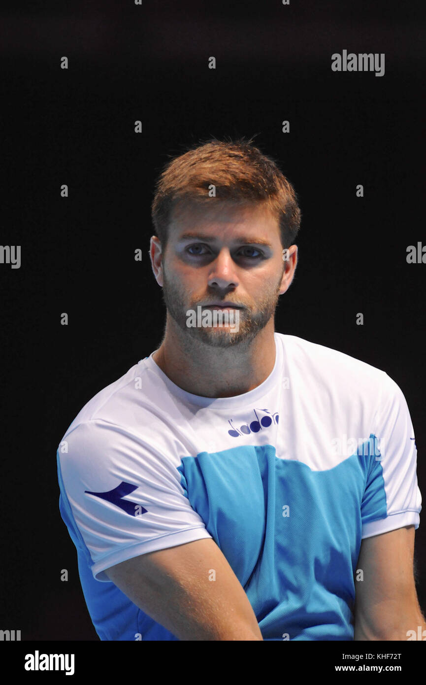 London, UK. 16th Nov, 2017. Michael Venus (NZL) competing in the ...