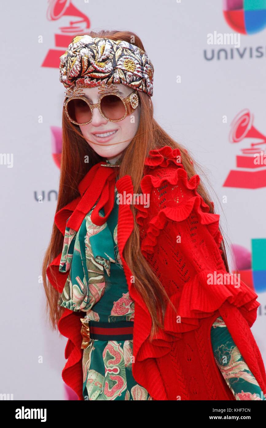 Las Vegas, NV, USA. 16th Nov, 2017. Victoria Kuhne at arrivals for 18th ...