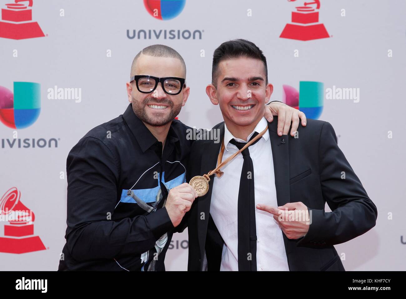 Las Vegas, NV, USA. 16th Nov, 2017. Nacho y Carlos at arrivals for 18th ...