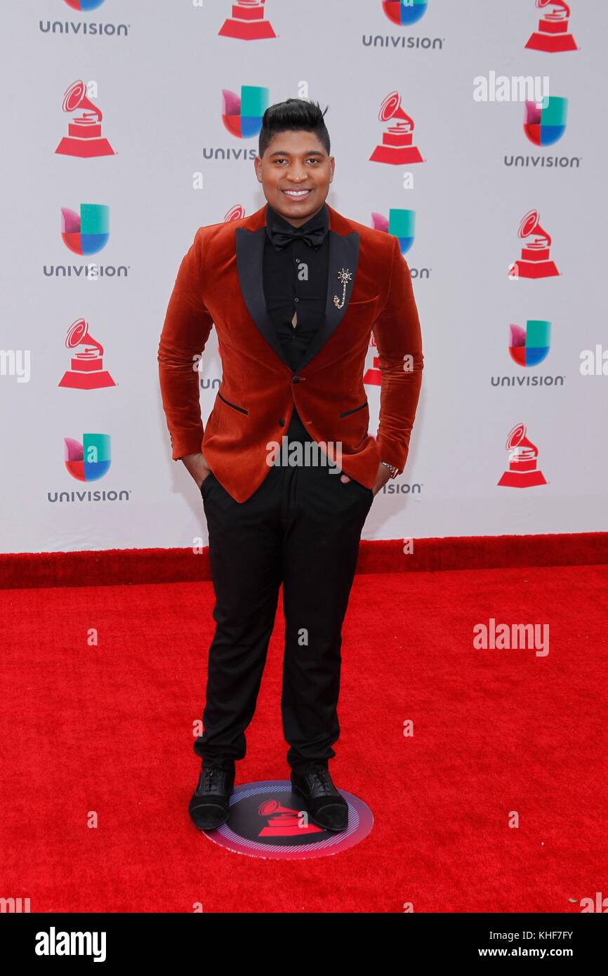 Las Vegas, NV, USA. 16th Nov, 2017. Ronny Jimenez at arrivals for 18th ...