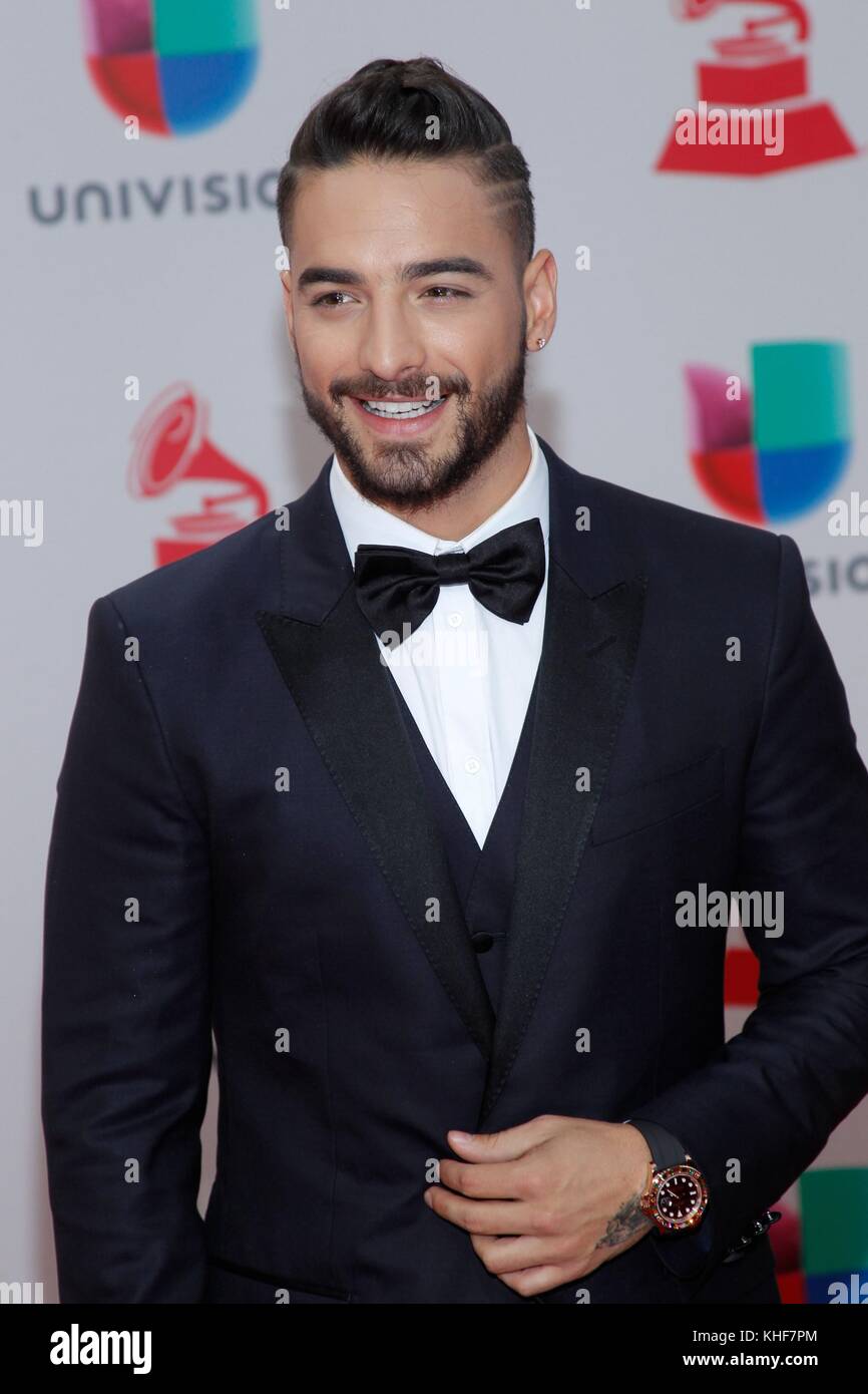 Las Vegas, NV, USA. 16th Nov, 2017. Maluma at arrivals for 18th Annual ...