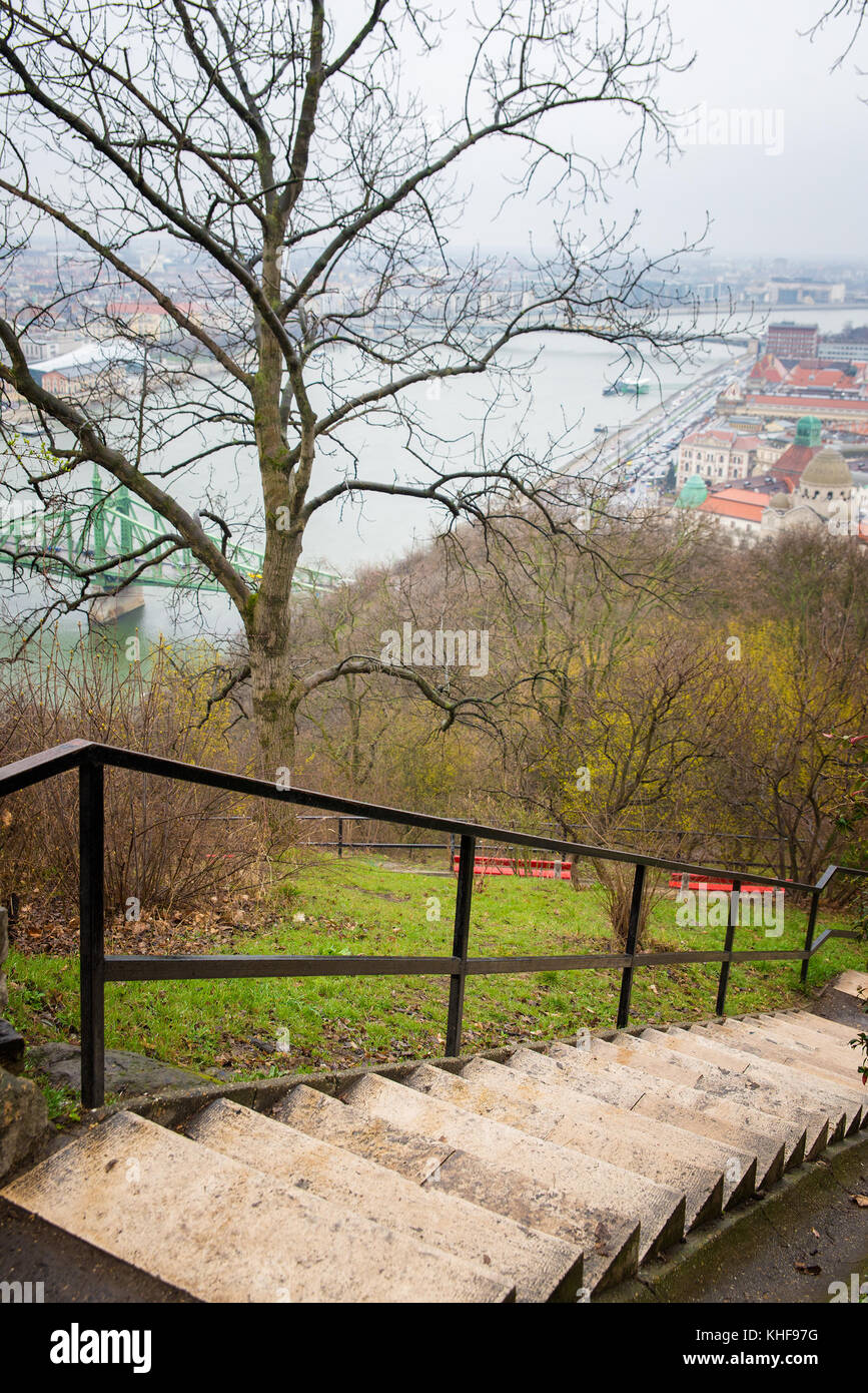 The top of gellert hill hi-res stock photography and images - Alamy