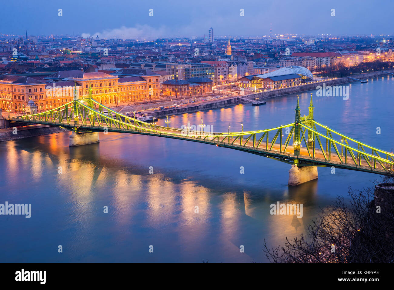 Liberty Bridge Stock Photo - Alamy