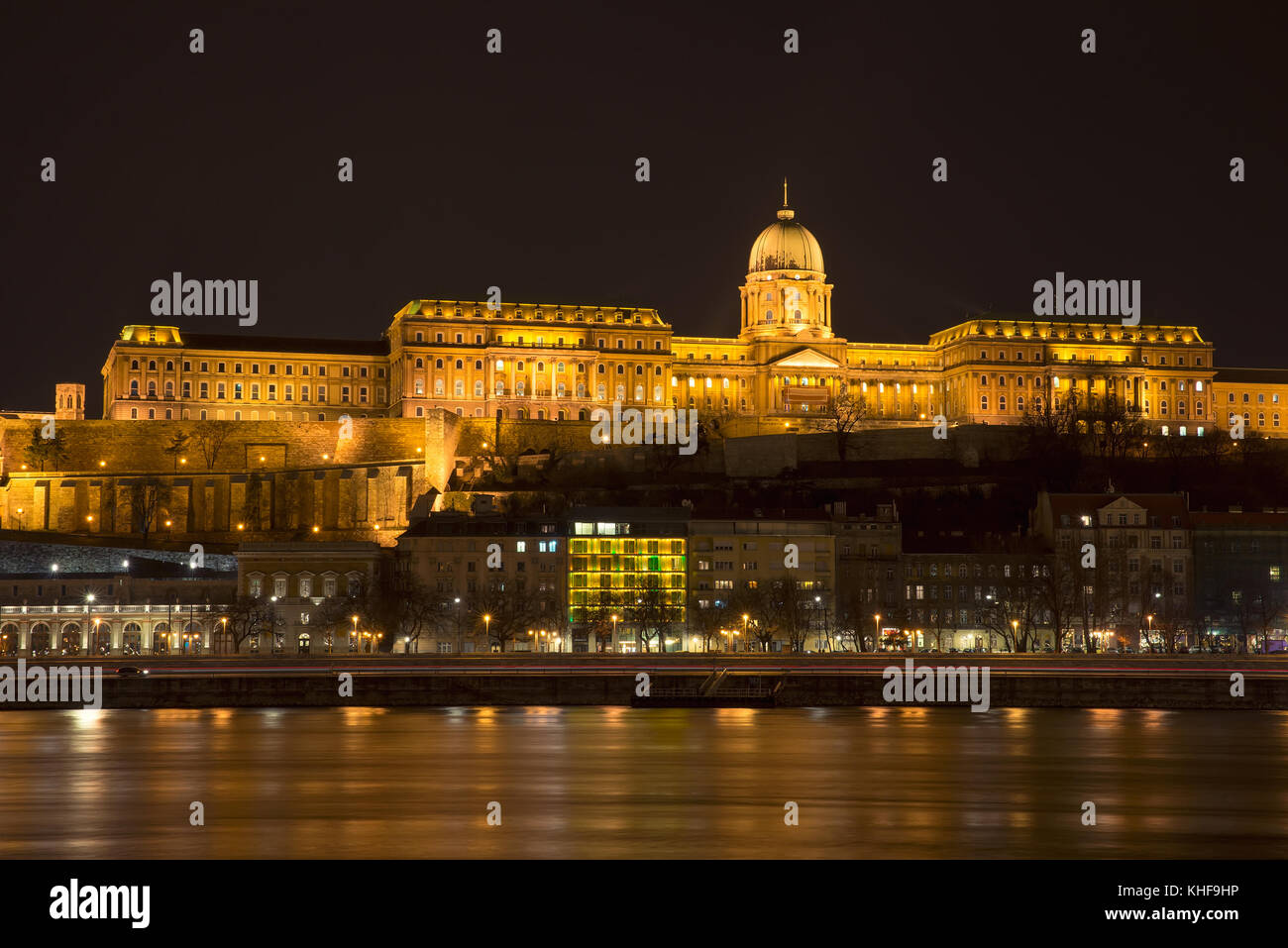Buda Castle Stock Photo - Alamy