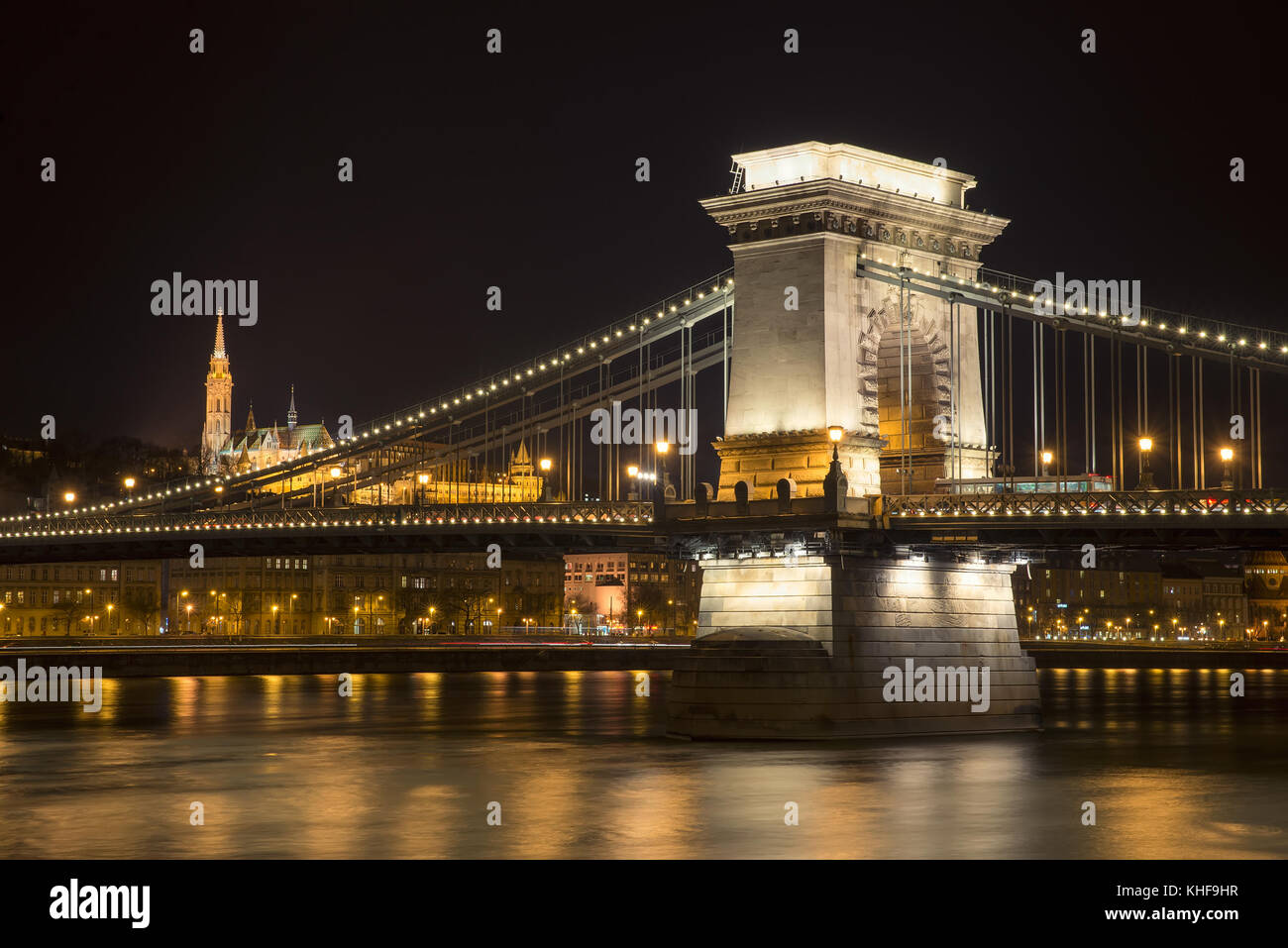 Chain Bridge Stock Photo - Alamy
