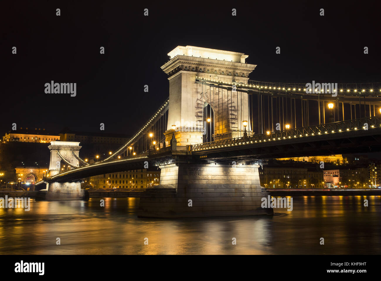 Chain Bridge Stock Photo - Alamy