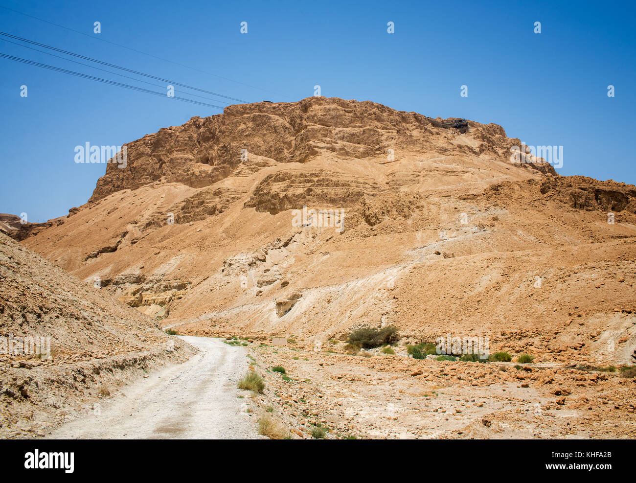 Masada in Israel Stock Photo - Alamy