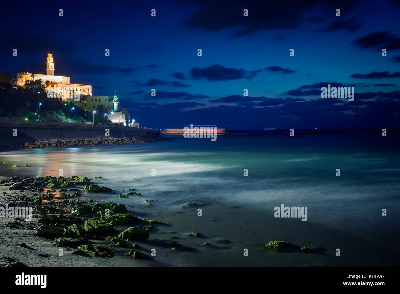 St peter port by night hi-res stock photography and images - Alamy