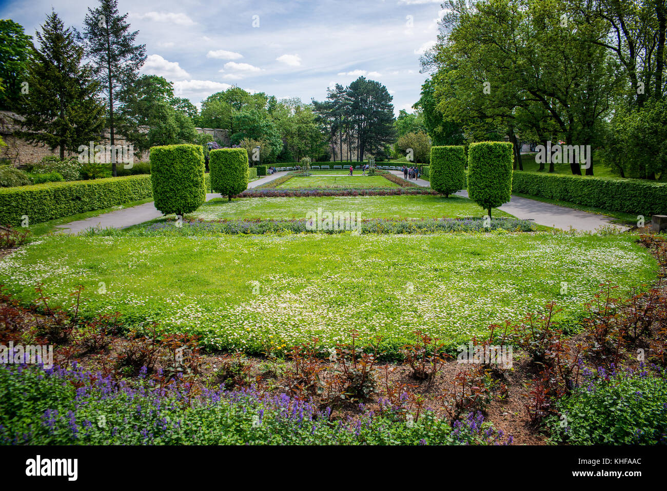 Park in Prague Stock Photo - Alamy