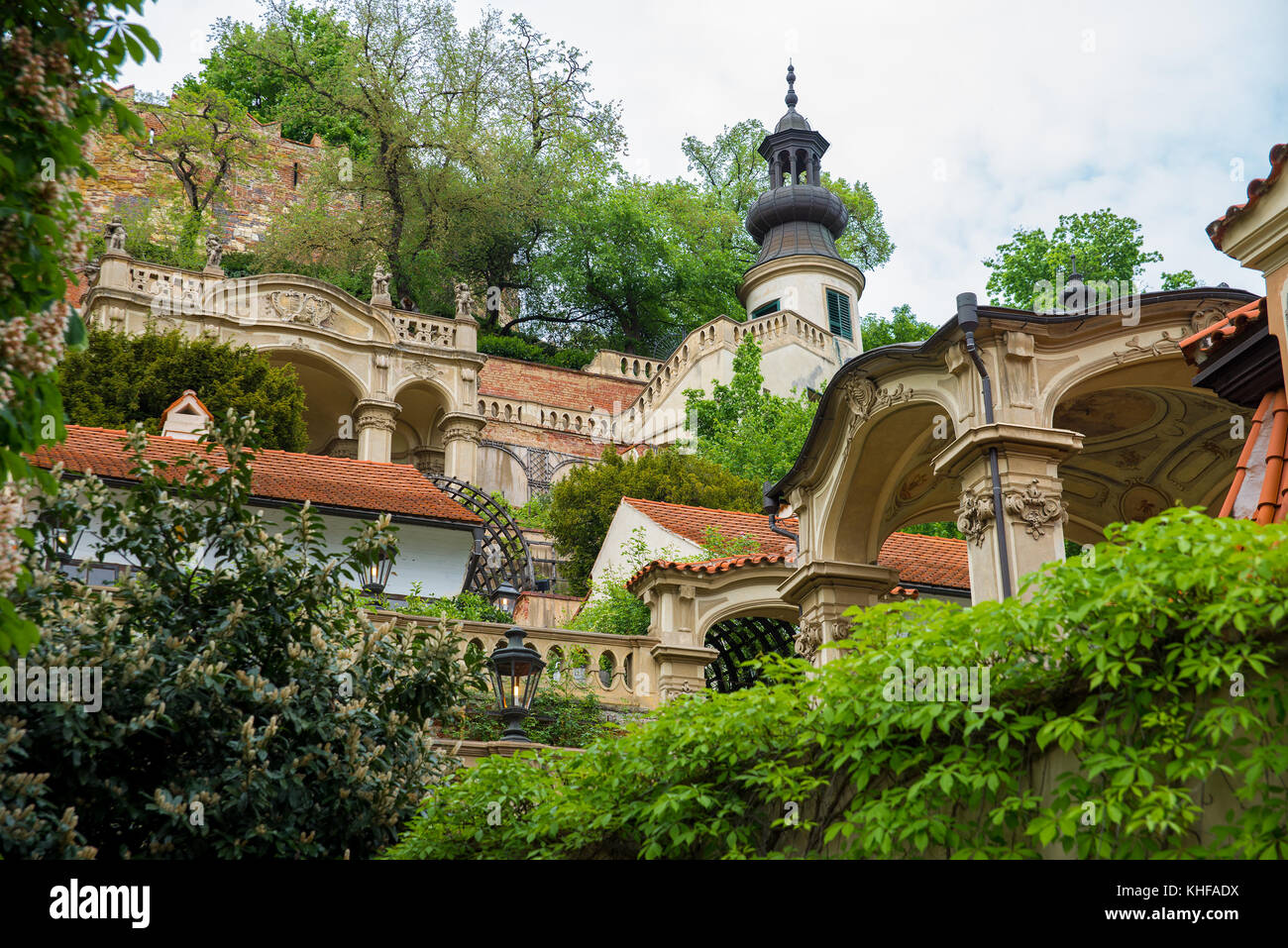 Park in Prague Stock Photo - Alamy