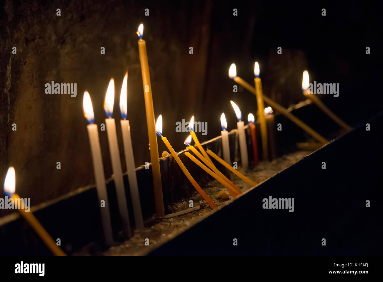 Jesus candles hi-res stock photography and images - Alamy