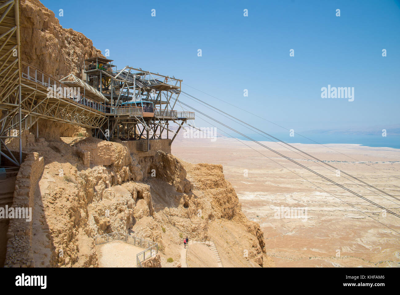 Masada aerial hi-res stock photography and images - Alamy