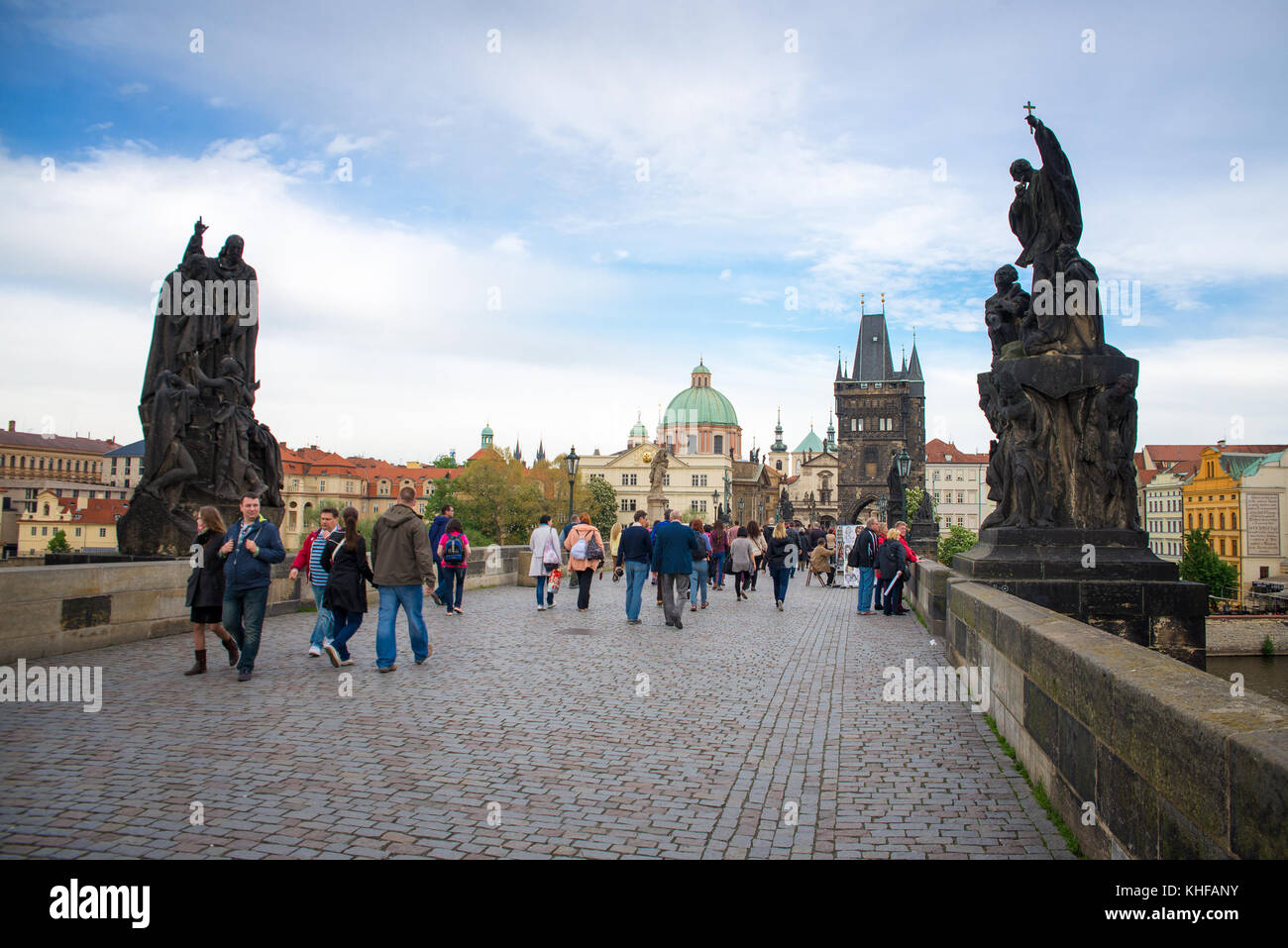 Prague international landmark hi-res stock photography and images - Alamy