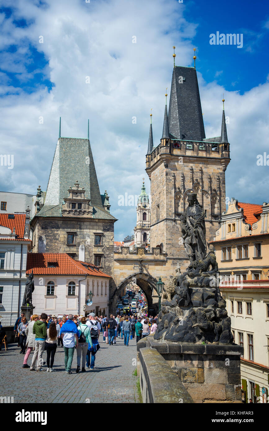 Prague international landmark hi-res stock photography and images - Alamy