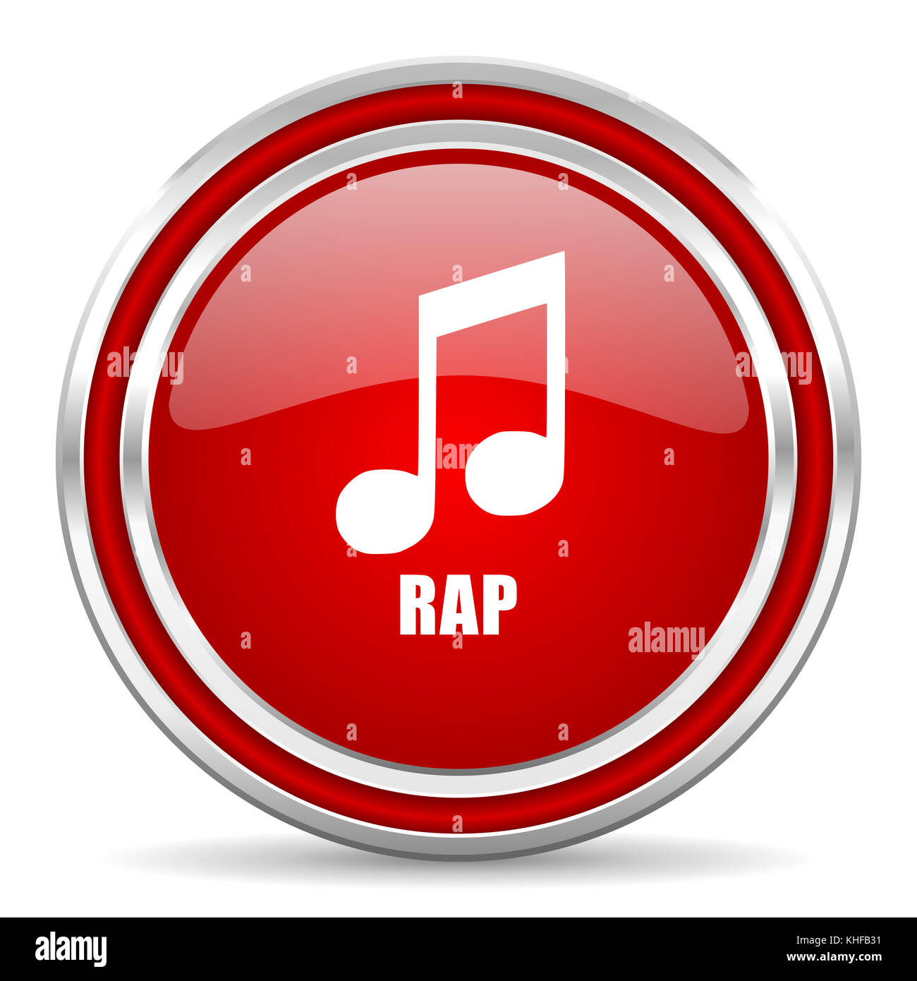 Rap circle logo hi-res stock photography and images - Alamy