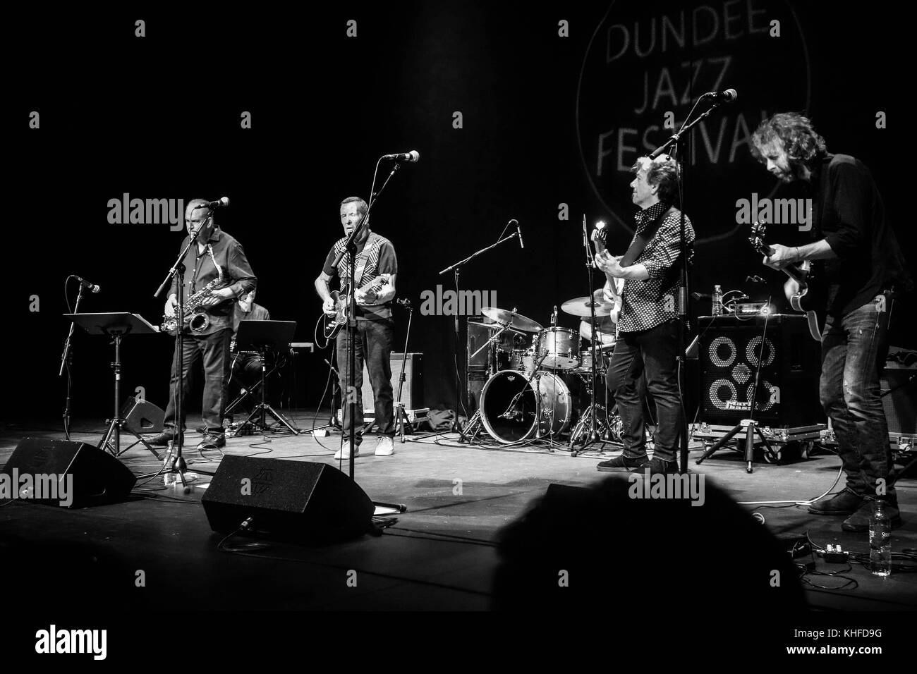 Hamish Stuart Band, Dundee Jazz with Molly Duncan Stock Photo - Alamy