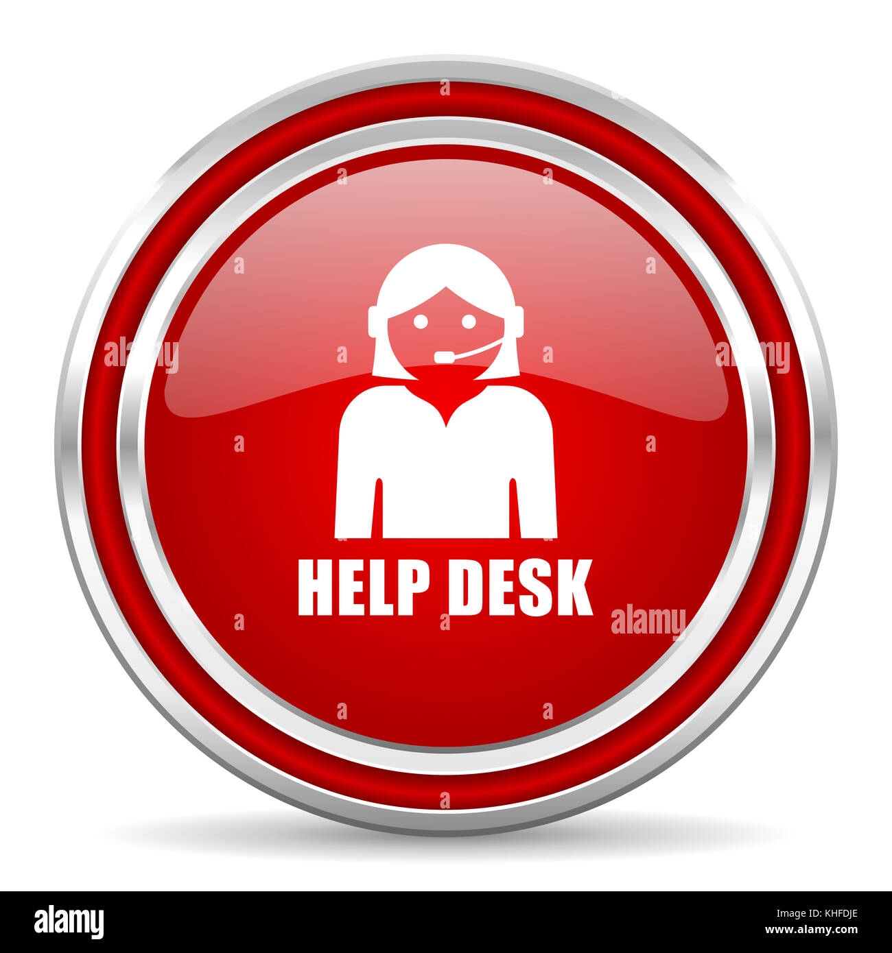 Desk woman logo Cut Out Stock Images & Pictures - Alamy