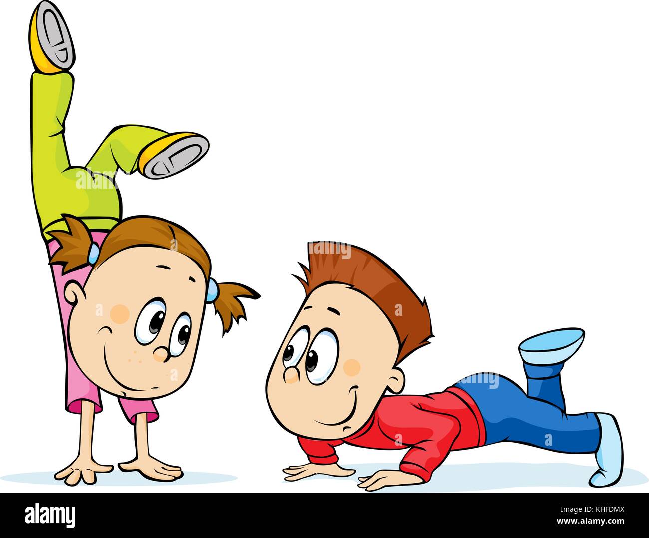 Kids Exercise Animated