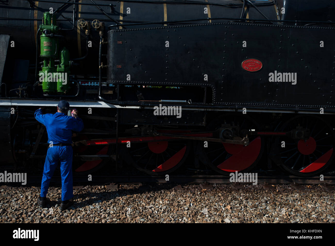 Ancient steam train hi-res stock photography and images - Alamy