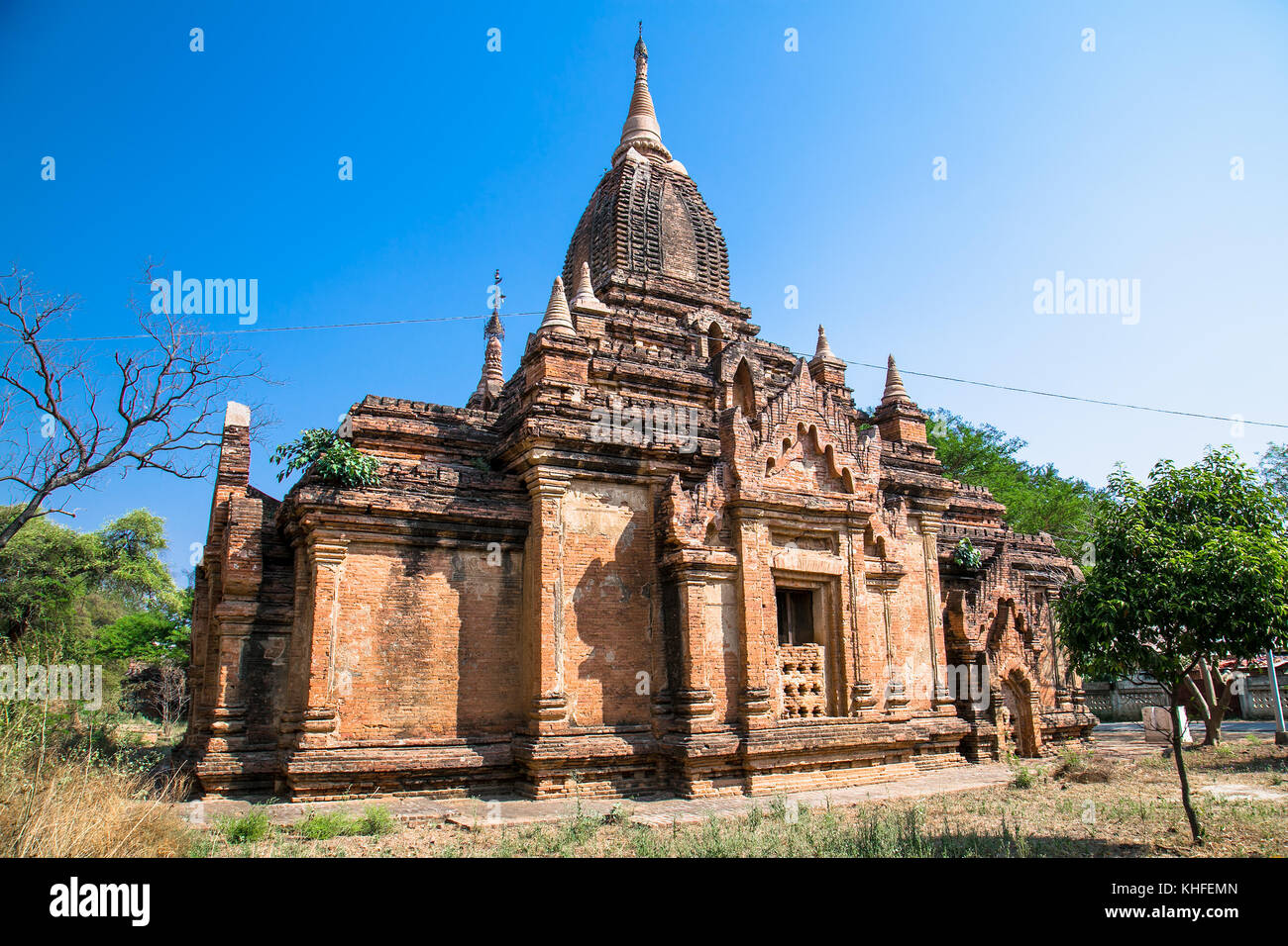 Ancient temple in Bagan, Myanmar. (Burma Stock Photo - Alamy