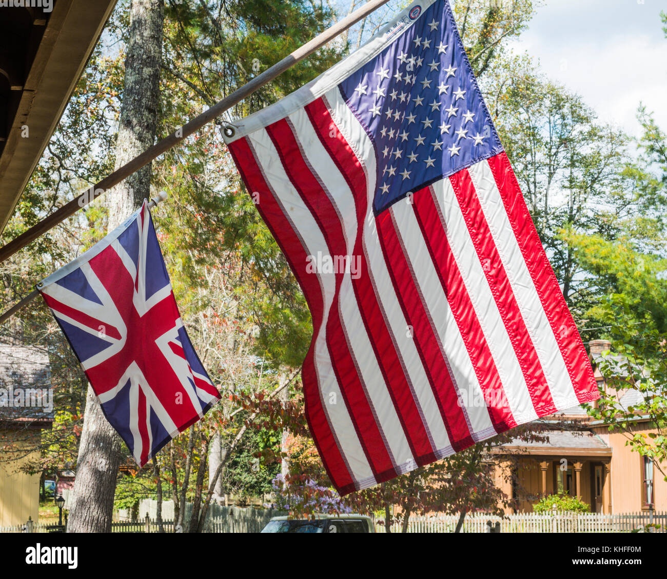 British Flag With Stars