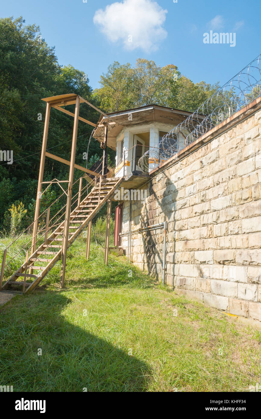 Prison guard tower hi-res stock photography and images - Alamy