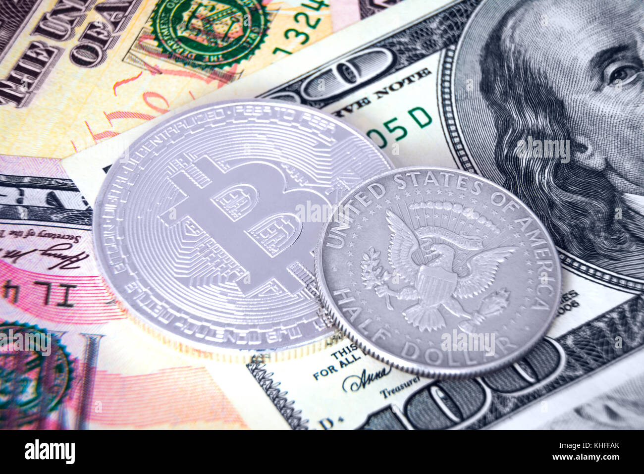 50 cent coin hi-res stock photography and images - Alamy